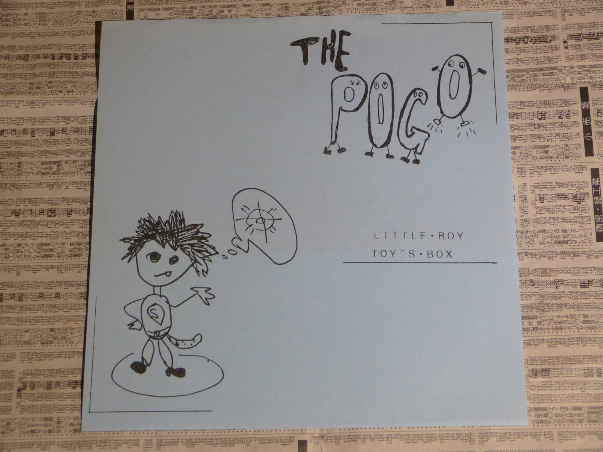 【やや傷や汚れあり】THE POGO ポゴ Little boy/Toy's box ソノシート 貴重 GISM GAUZE LIP ...