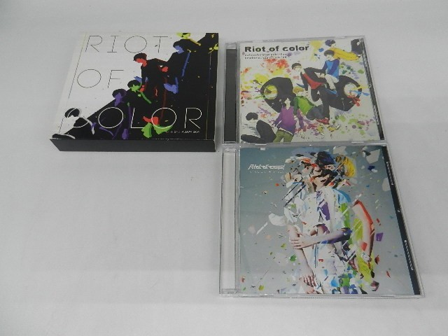 【やや傷や汚れあり】MC【V02-174】【送料無料】Riot of color：1st＆2nd アルバム BOX/CD/邦楽/J-POPの ...