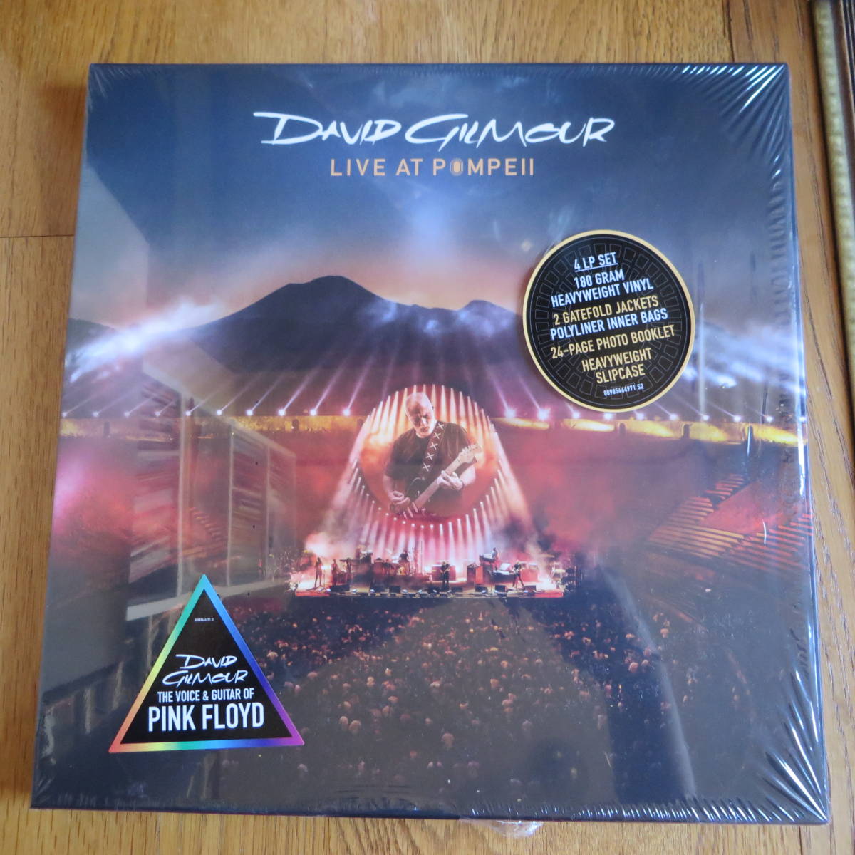 やや傷や汚れあり 中古4lpレコード デヴィッド ギルモア Live At Pompeii David Gilmour Pink