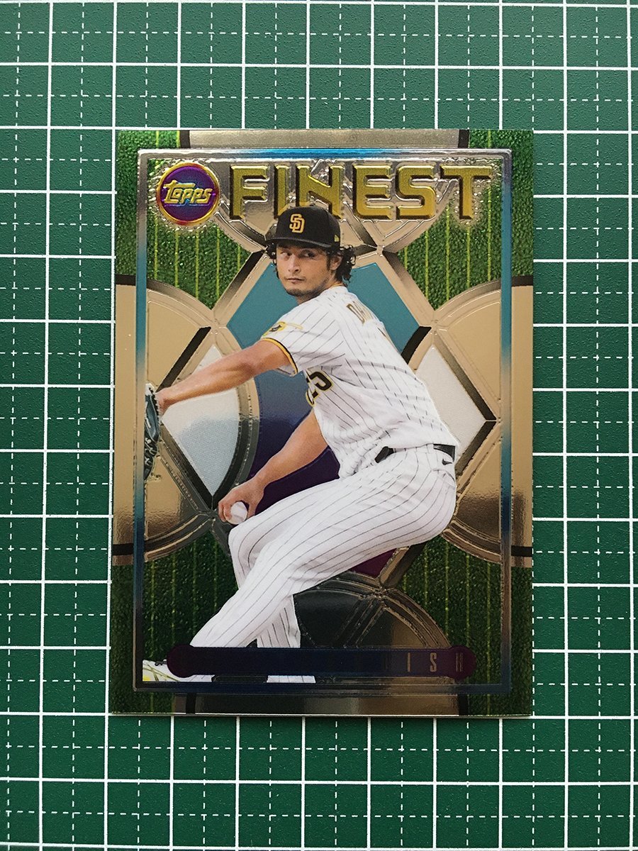 【目立った傷や汚れなし】 TOPPS MLB 2022 FINEST FLASHBACKS #1 ダルビッシュ有／YU DARVISH[SAN DIEGO PADRES]ベースカード「BASE ...