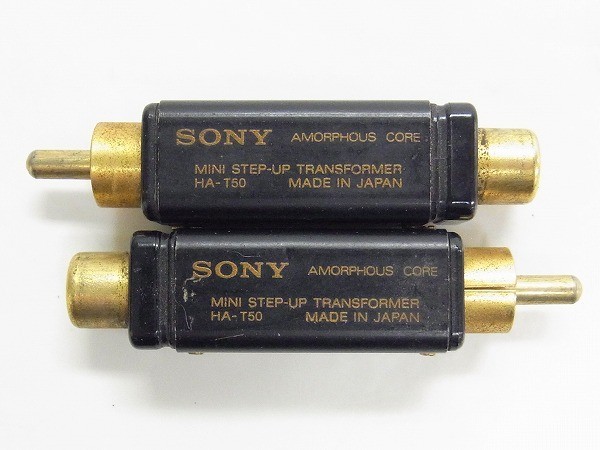 【傷や汚れあり】O212-S25-608 SONY ソニー HA-T50 昇圧トランス 現状品① の落札情報詳細| ヤフオク落札価格情報 オークフリー