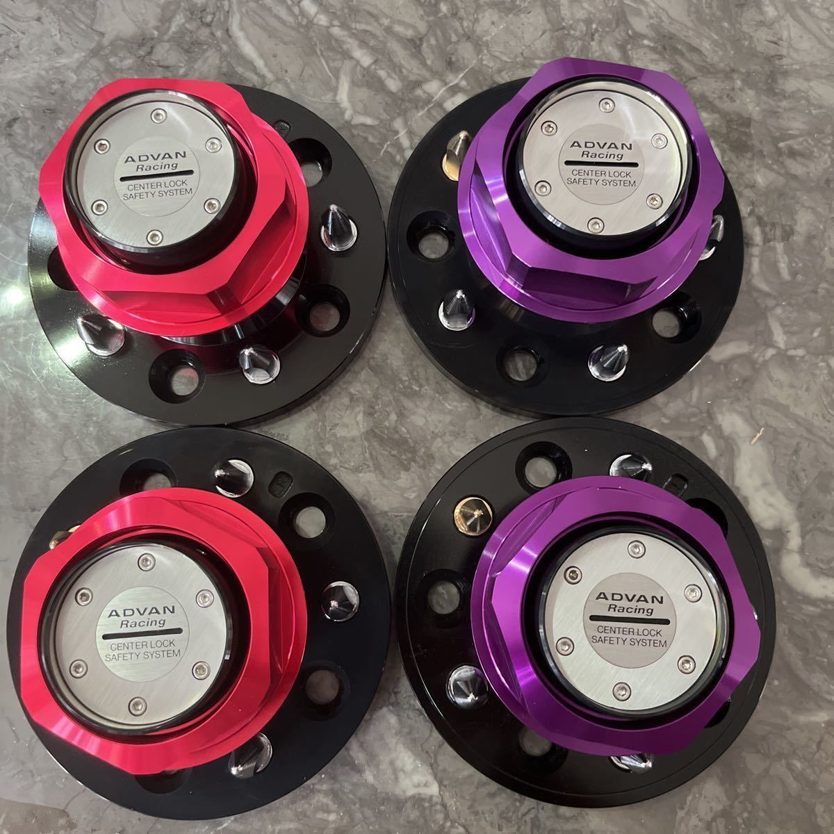 【未使用】非売品 超レア！ADVAN Racing CENTER LOCK SAFETY SYSTEM 実測PCD 114.3 5穴 検索 ...