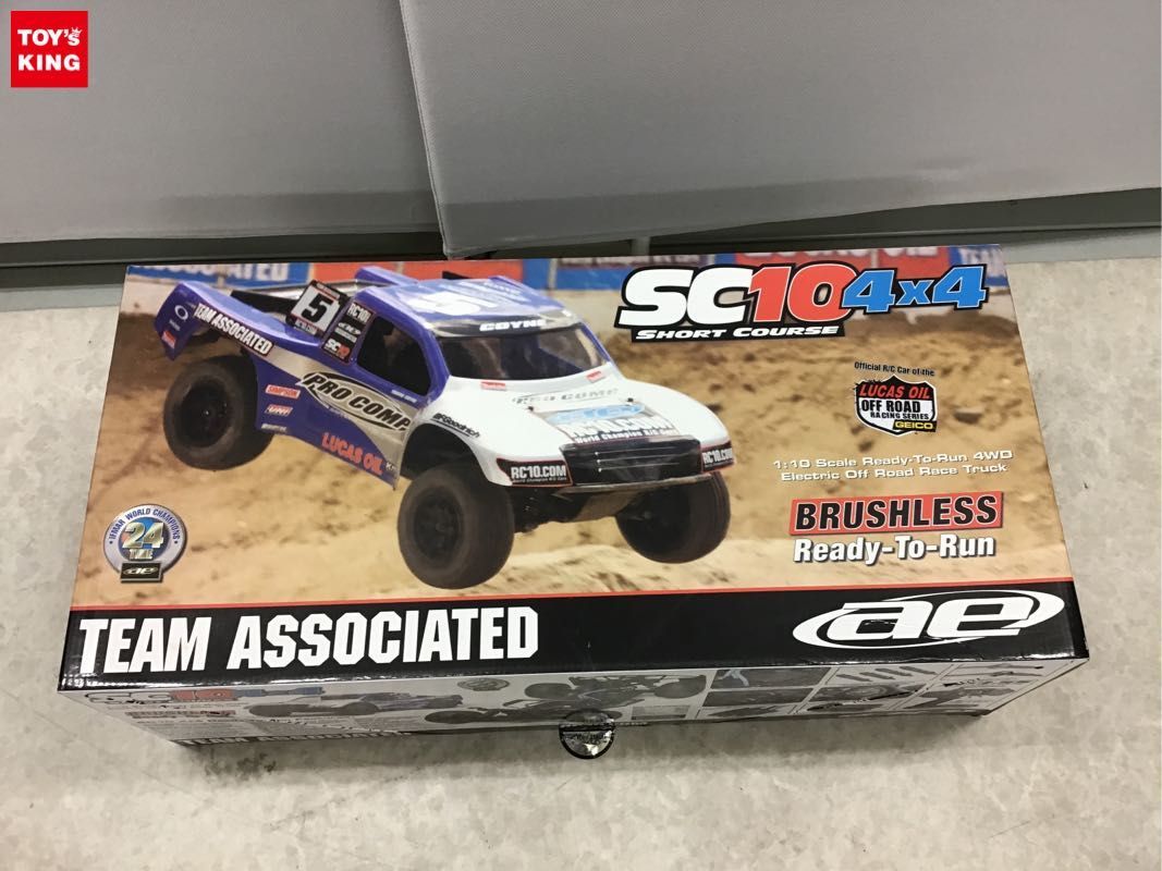 【やや傷や汚れあり】1円〜 同梱不可 Associated Electrics 1/10 SC10 4x4 RTR PROCOMPの落札情報 ...
