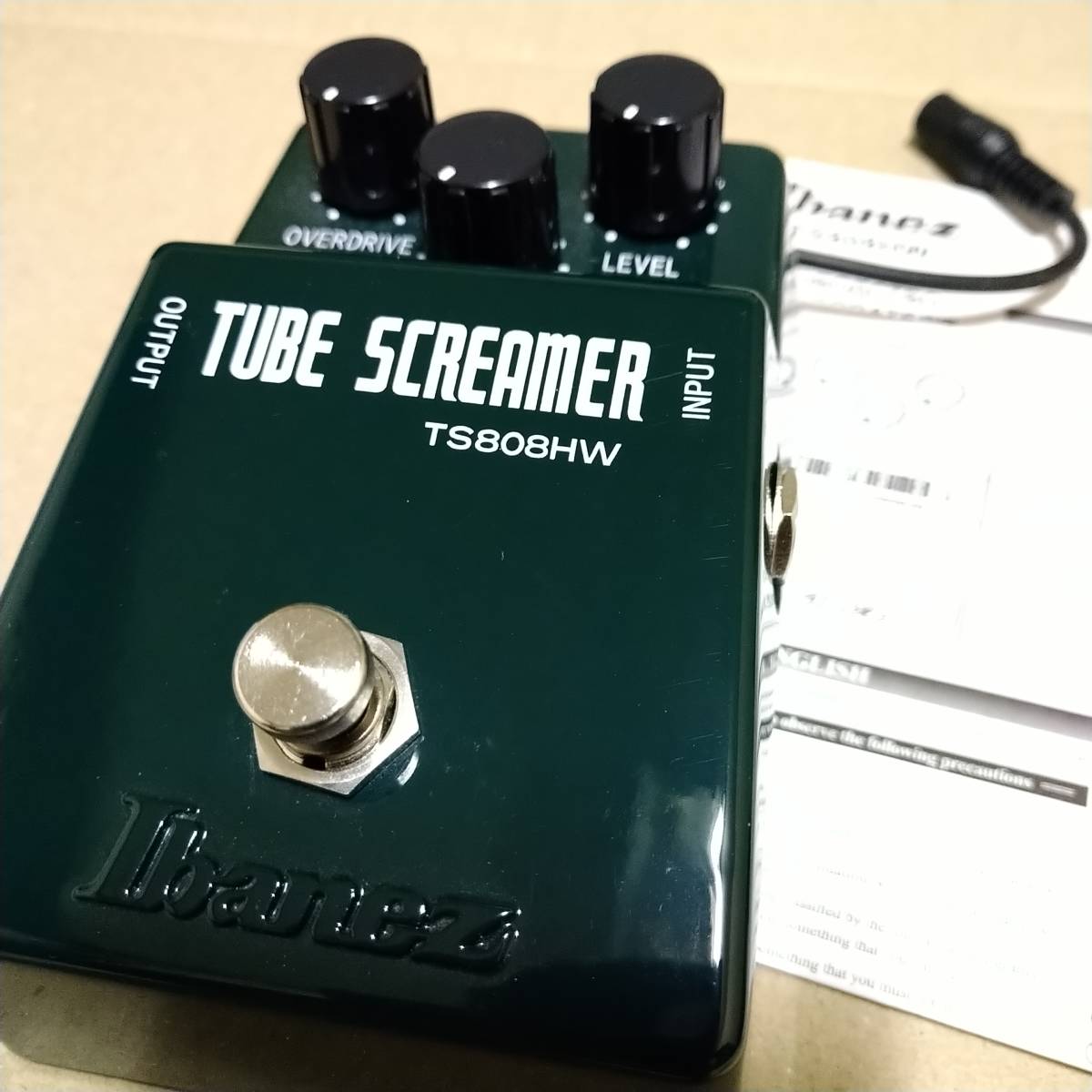 【やや傷や汚れあり】アイバニーズ ts 808 hw チューブスクリーマー ibanezの落札情報詳細 - ヤフオク落札価格検索 オークフリー