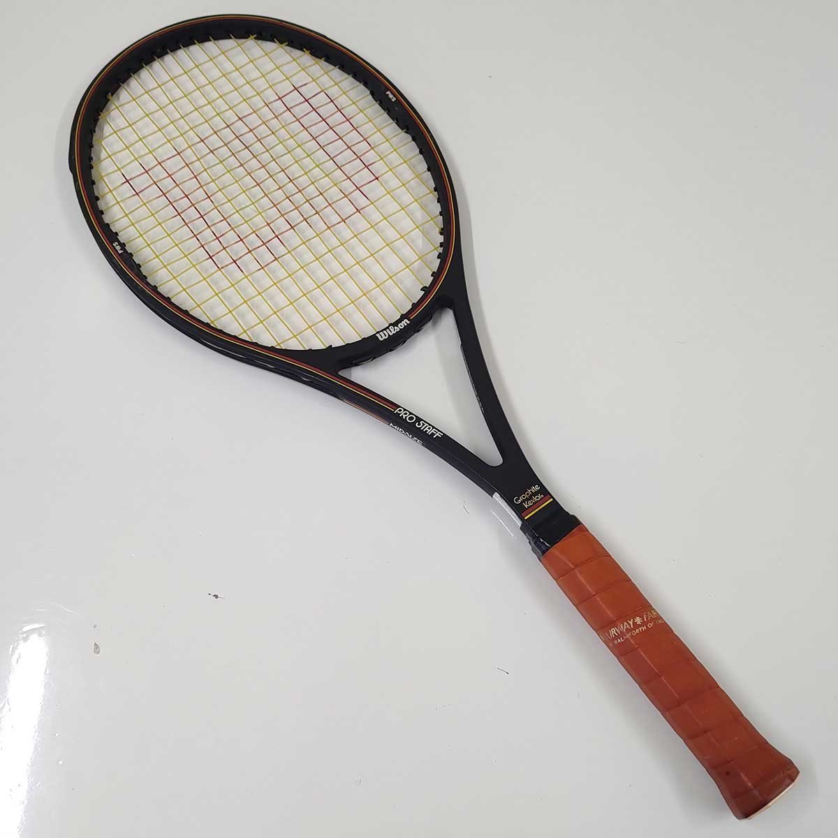 【やや傷や汚れあり】【中古】ウイルソン PRO STAFF MID SIZE プロスタッフ Wilson 硬式テニス ラケット の落札情報詳細 ...
