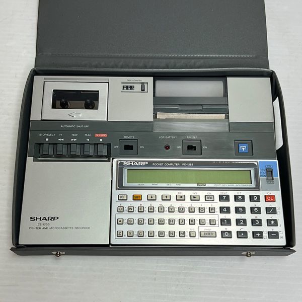 【傷や汚れあり】SHAPP シャープ ポケットコンピューター PC-1262 CE-125S 動作未確認 ジャンク の落札情報詳細| ヤフオク ...