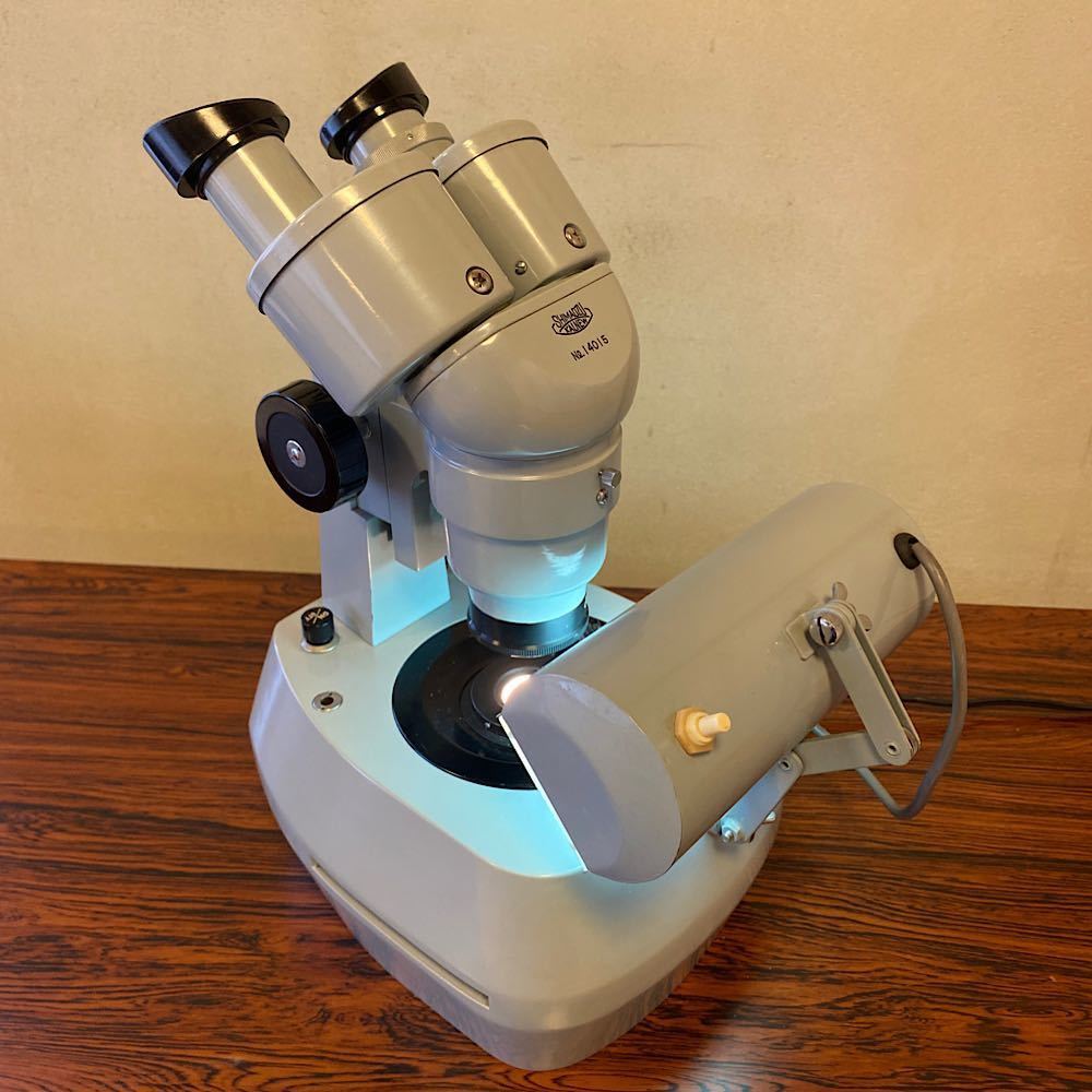 【傷や汚れあり】 SHIMADZU KALNEW 島津 シマズ カルニュー 双眼実体顕微鏡 接眼レンズ 10倍 15倍 20倍 対物レンズ 1 ...