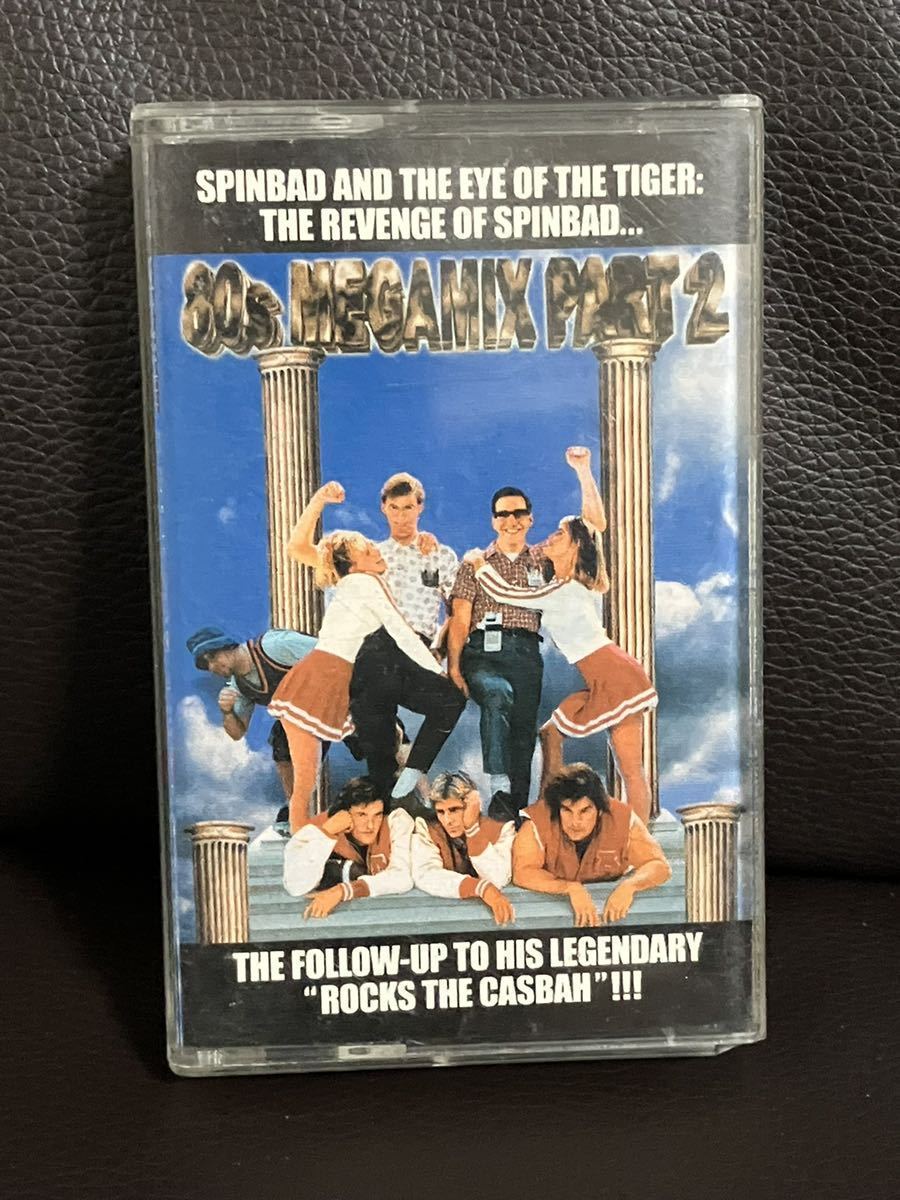 【やや傷や汚れあり】CD付 MIXTAPE DJ SPINBAD 80's MEGAMIX PART 2 ROCK★TAPE KINGZ ...