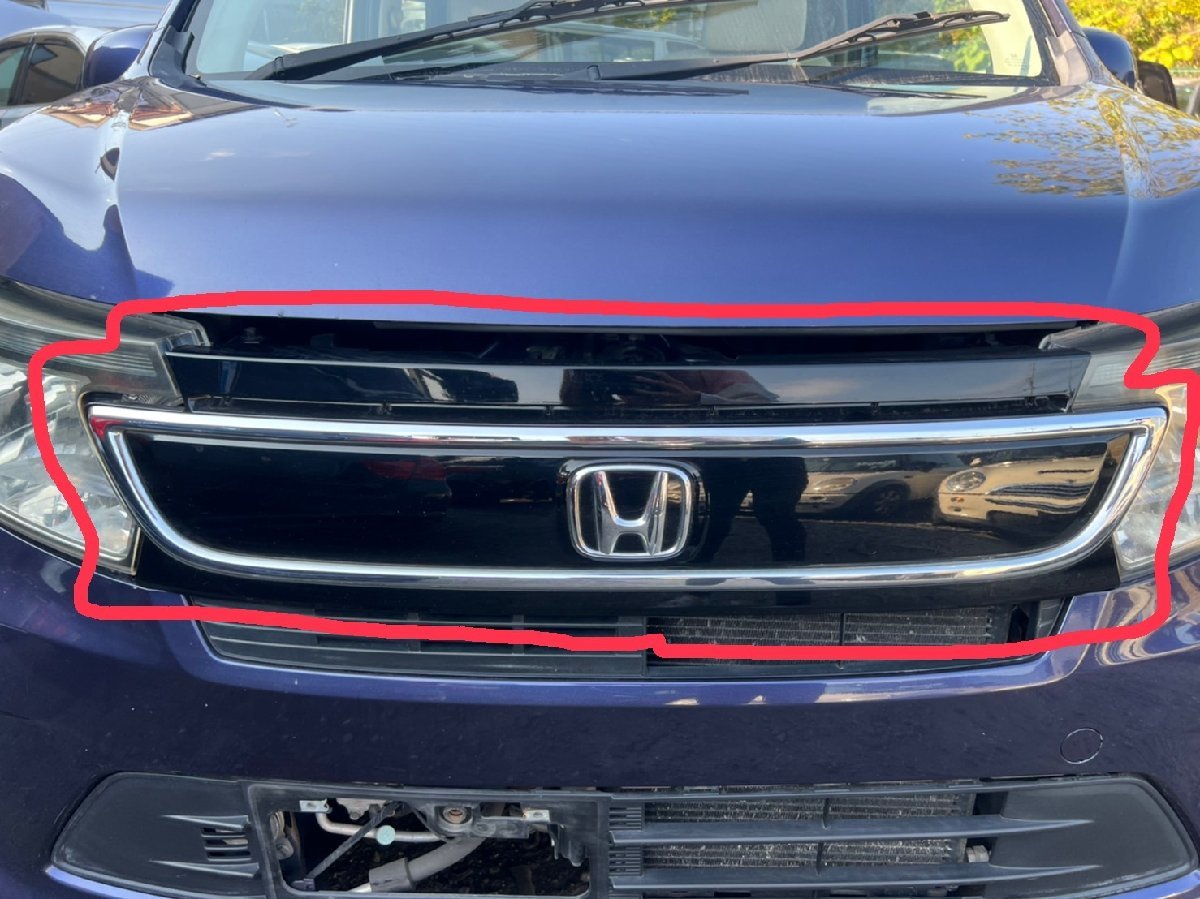 【やや傷や汚れあり】H26年 JH1 N-WGN/エヌワゴン フロントグリル 中古品 即決 1073876 221109 MOの落札情報詳細 - ヤフオク落札価格検索 オークフリー