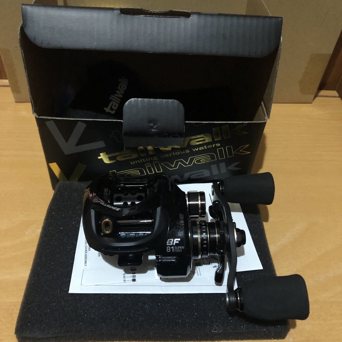 【未使用】テイルウォーク フルレンジ BF81L 左巻き tailwalk FULLRANGE 未使用。注意→自己紹介必ず読んでくださいの落札情報詳細 - ヤフオク落札価格検索 オークフリー