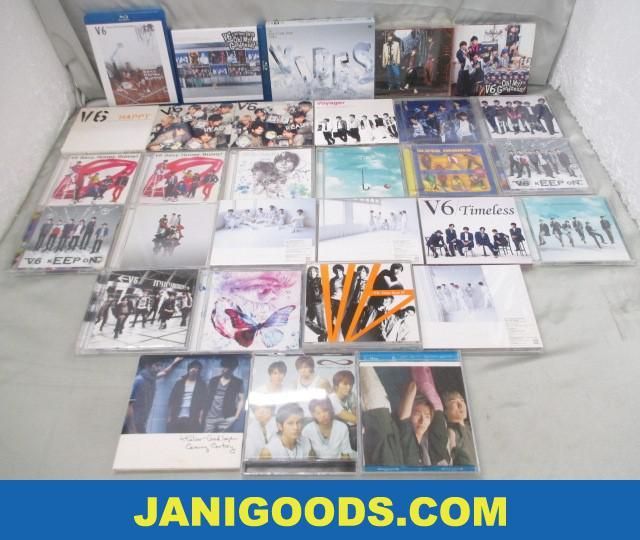 【やや傷や汚れあり】V6 CD/DVD/Blu-rayセット LIVE TOUR 2013 Oh! My! Goodness!/live tour 2011 Sexy.Honey.Bunny ...