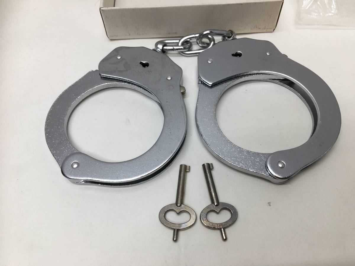 【未使用】未使用品 ★ HANDCUFFS USA FBI MODEL-2 KEYS 手錠 FBIモデル 鍵2本付き DAIGO/ダイゴの落札 ...