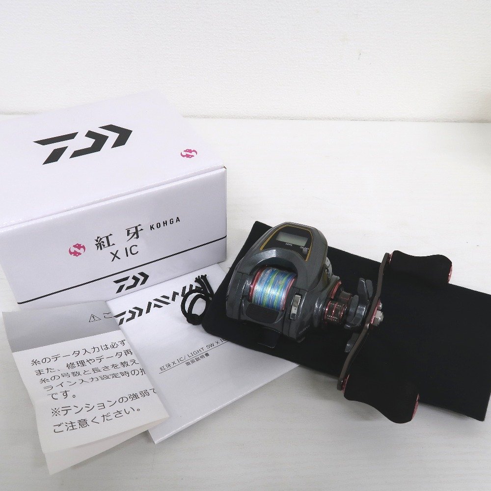 【全体的に状態が悪い】IT308972 ダイワ リール 紅牙 KOHGA X IC Daiwa ジャンク品の落札情報詳細 - ヤフオク落札価格検索 オークフリー