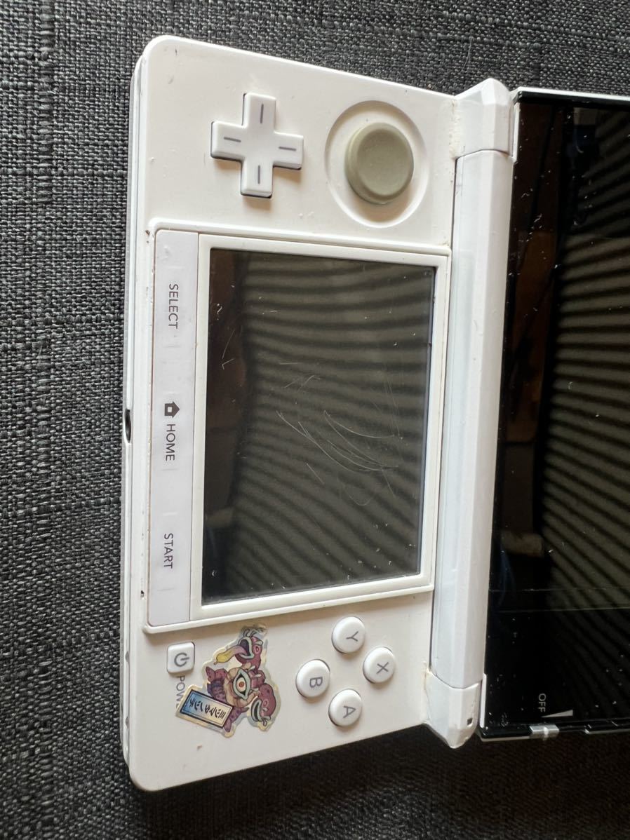 【傷や汚れあり】Nintendo 任天堂 ニンテンドー3DS ホワイト本体CTR-001（JPN）の落札情報詳細 - Yahoo!オークション ...