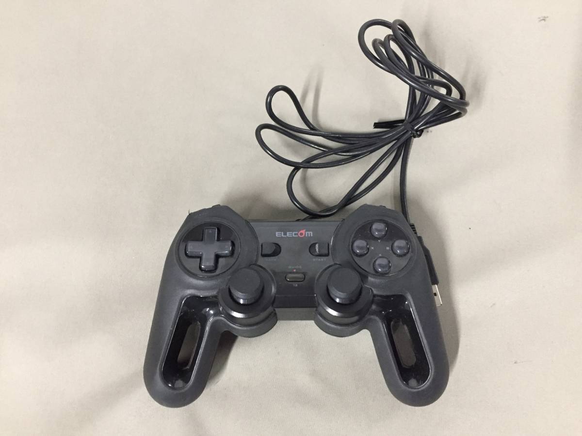 【未使用】エレコム USB ゲームパッド 13ボタン Xinput 振動 連射 高耐久 ブラック JC-U4013SBKの落札情報詳細 - ヤフオク落札価格検索 オークフリー