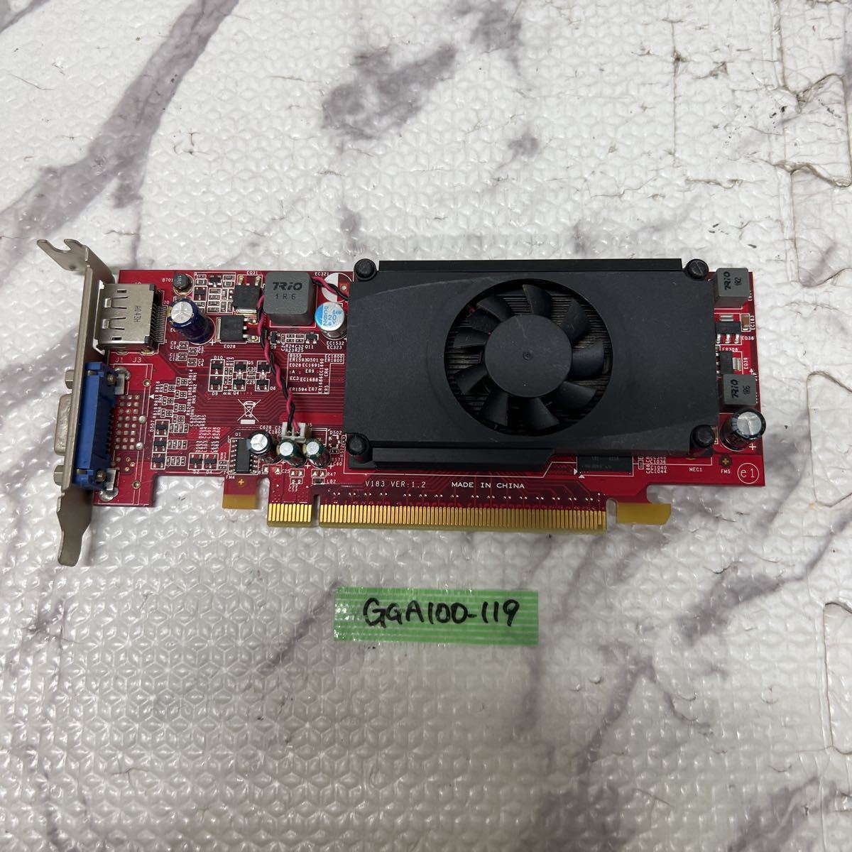 【傷や汚れあり】GGA100-119 激安 グラフィックボード V183 Nvidia GeForce 310 512MB DDR3 認識 ...