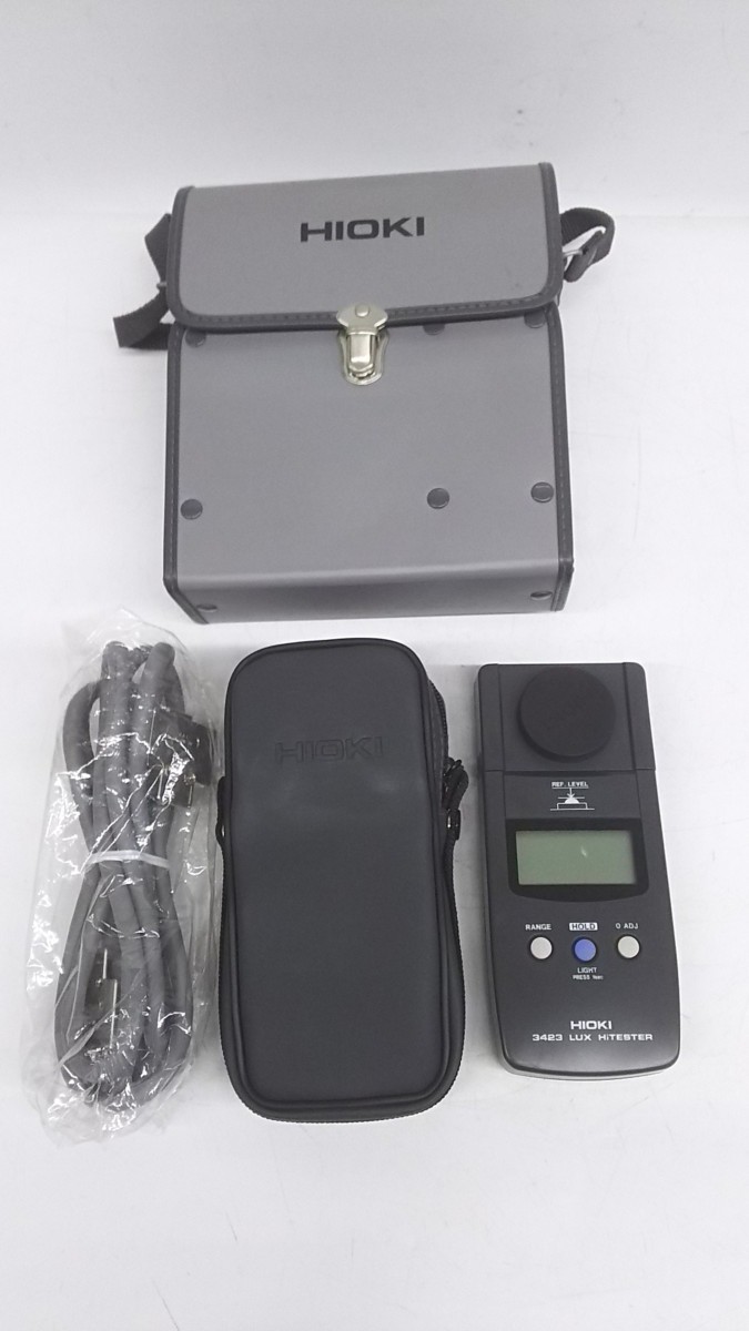 【傷や汚れあり】【中古品】HIOKI 照度計ルクスハイテスタ 3423 ITRYG9P33L7Yの落札情報詳細 - ヤフオク落札価格検索 オークフリー