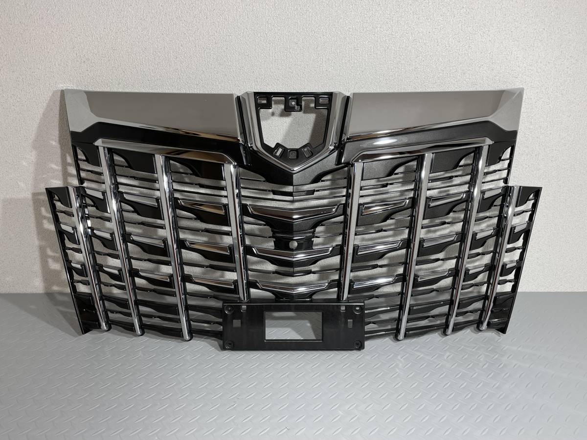 【目立った傷や汚れなし】★美品 アルファード 30系 AGH30 GGH30 後期 純正 フロントグリル ラジエーターグリル 53101-58440/58360/58610 カメラ穴有 ...