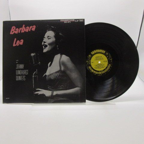 【やや傷や汚れあり】【US盤】Barbara Lea(バーバラ・リー)「Barbara Lea With The Johnny ...