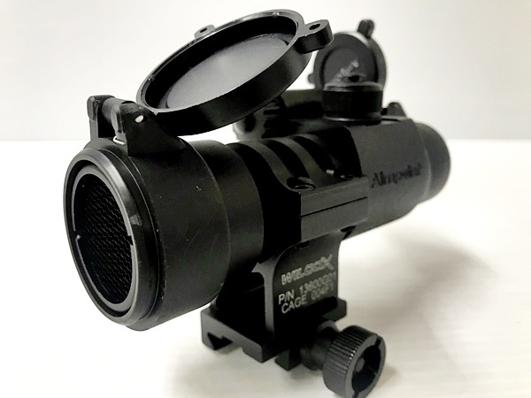 【目立った傷や汚れなし】福岡)AIMPOINT CompM2 4MOA ドットサイト WILCOX P/N13600G01 CAGE ...
