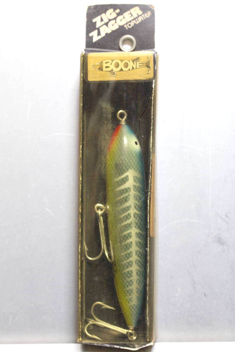 【未使用】Boon Zig Zagger ② オールド ブーン ジグザッガー ヘドン ザラスプーク レーベル ノーマン コーデル ホッパー ...
