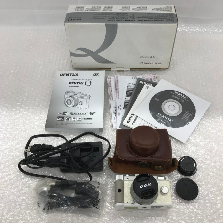 【目立った傷や汚れなし】中古 美品 PENTAX Q7 レンズキット シルバー カメラ 人気 おすすめ 初心者 ペンタックス の落札情報詳細| ヤフオク落札価格情報 オークフリー
