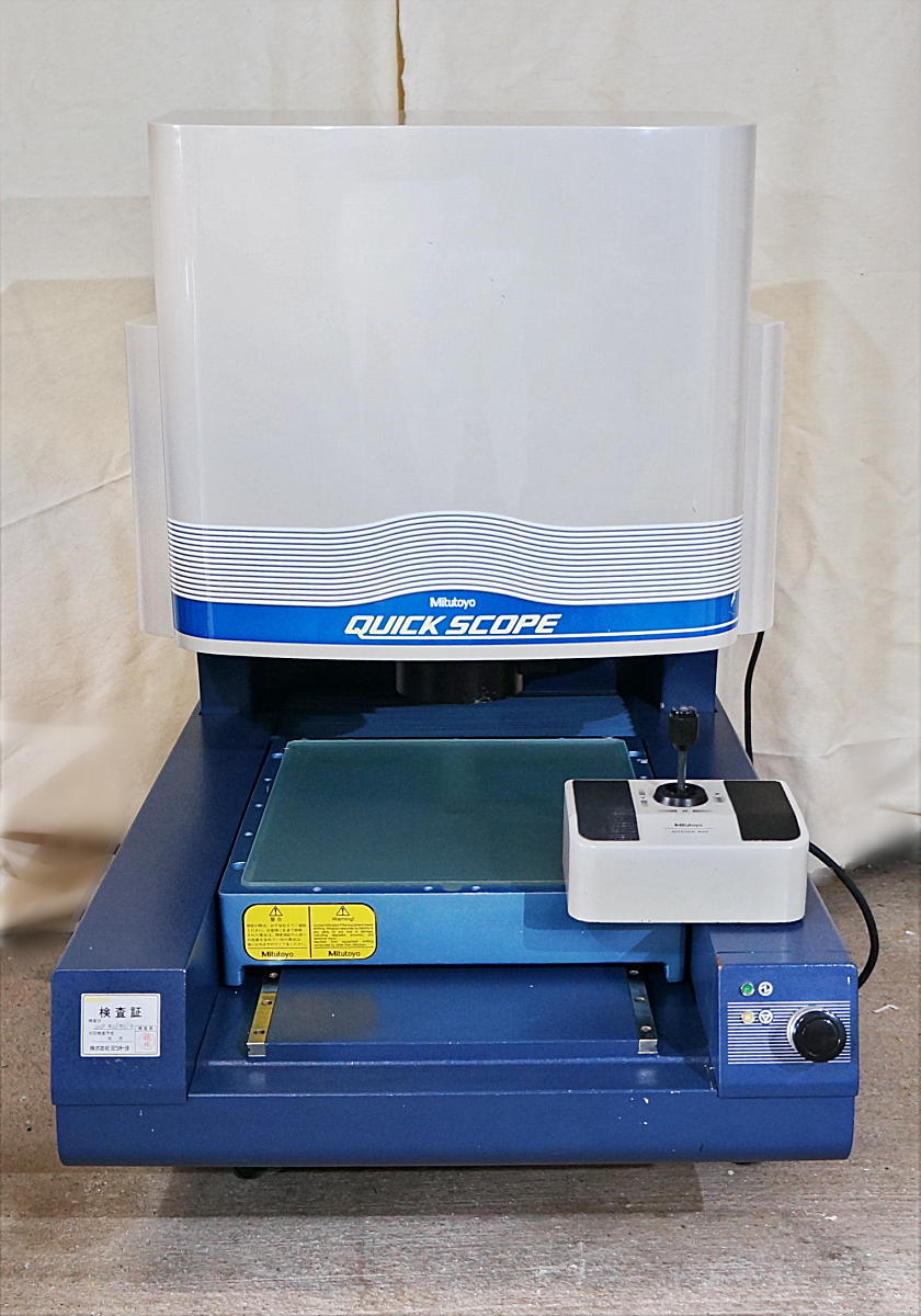 【やや傷や汚れあり】Mitutoya マニュアルステージ画像測定機 QUICK SCOPE QS250Z2 CNC画像測定器 ミツトヨ QS-250Z2Jの落札情報詳細 - Yahoo ...