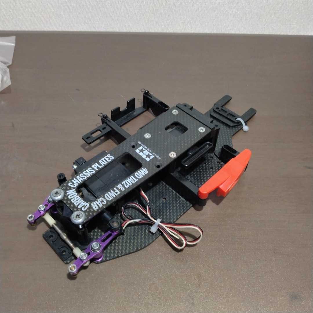 【やや傷や汚れあり】タミヤ TA02 カーボンシャーシ、アルミレーシングステア 中古 ラジコン サーボ付きの落札情報詳細 - ヤフオク落札価格 ...