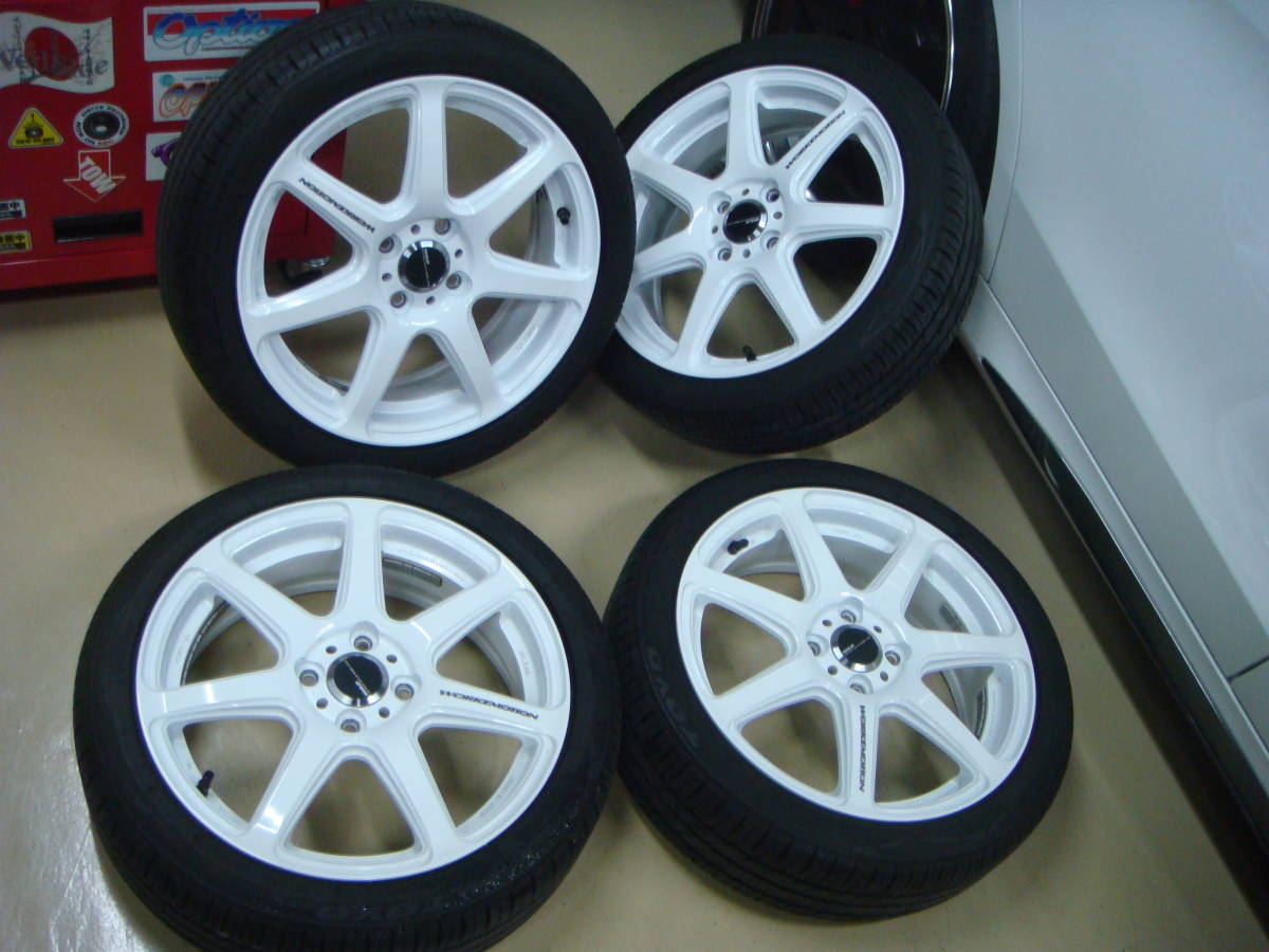 【やや傷や汚れあり】お買い得！ガリ傷なし WORK EMOTION T7R 16インチ 5.5J ウェイク タント アルト スペーシア N-BOX 165/50/16 4本セットの落札情報詳細 ...