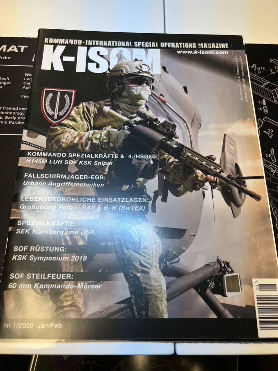 【目立った傷や汚れなし】K-lSOM 欧州LE 特殊部隊写真集雑誌 ドイツ軍 新型KS装備K G95K(G36 hk H&K mp5 416 mk18 gbb 次世代 MP7 VFC ...