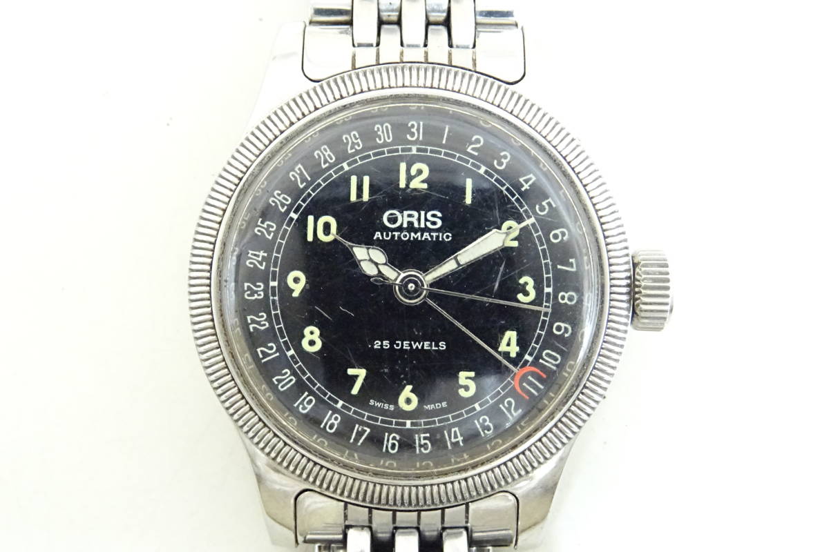 【傷や汚れあり】[船橋12033KH] ORIS オリス ポインターデイト メンズ 腕時計 自動巻 7463C の落札情報詳細| ヤフオク落札 ...