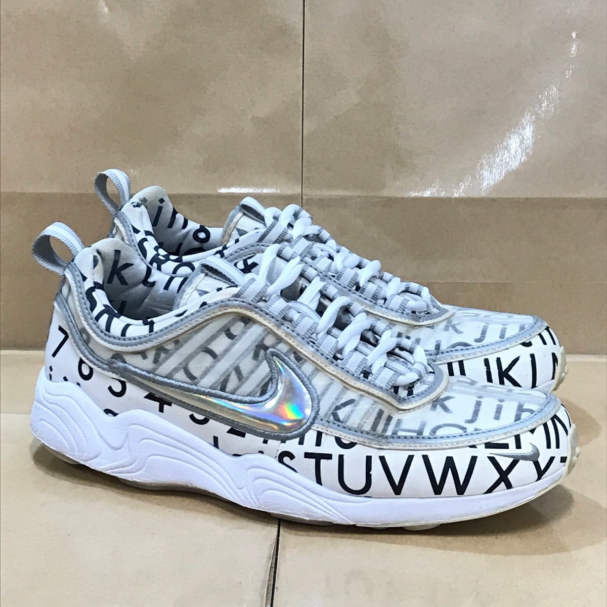 【傷や汚れあり】25.5cm US7.5 AIR ZOOM SPIRIDON 16 GPX ROUNDEL 904336-100 エア ズーム ...