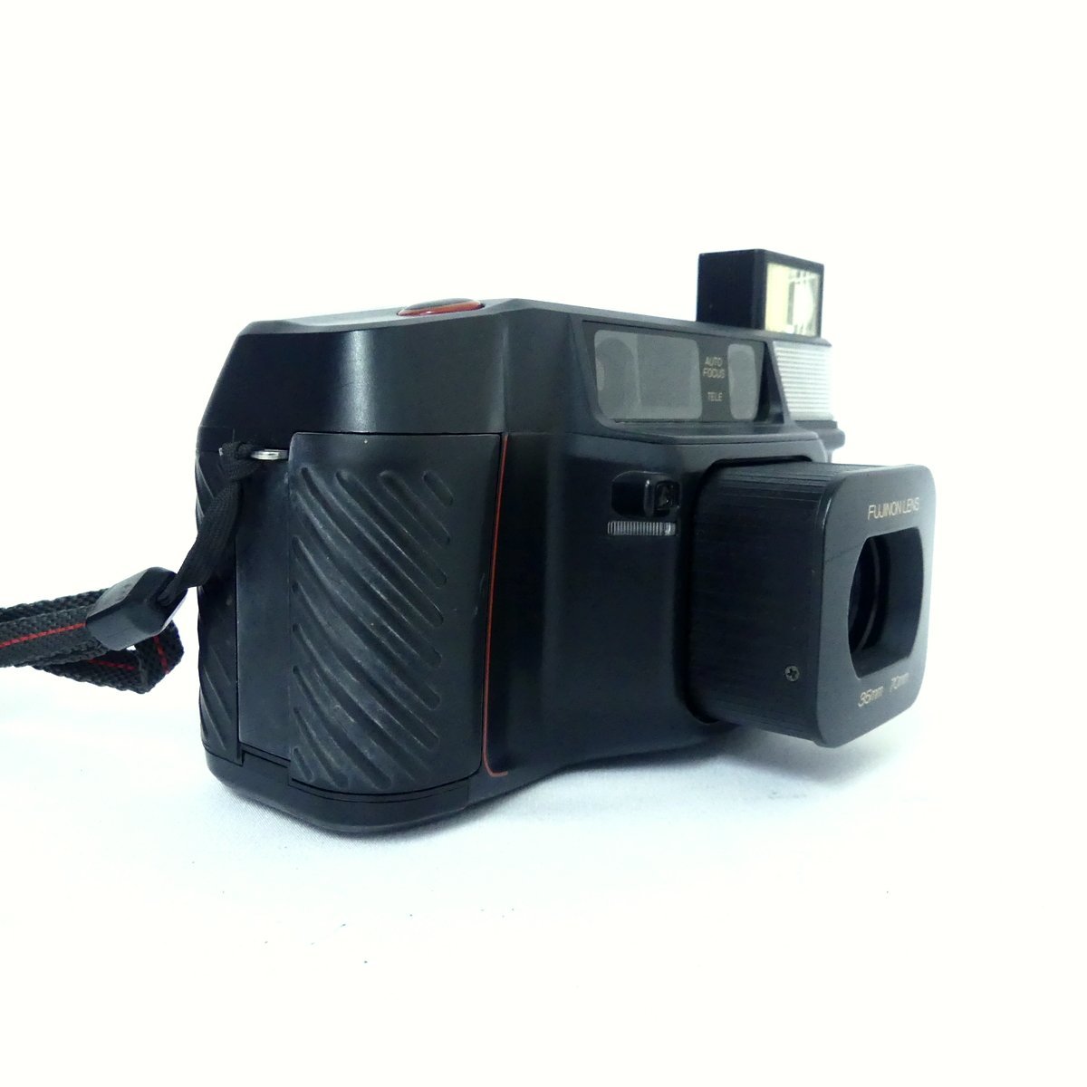 【やや傷や汚れあり】FUJI フジフイルム TELE CARDIA SUPER DATE フィルムカメラ コンパクトカメラ 通電OK USED ...