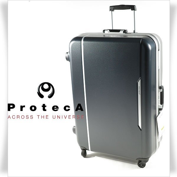 【未使用】新品1円～★定価9.1万 PROTeCA プロテカ 日本製 4輪 360°開閉 スーツケース キャリーケース トランク 97L TSAロック ピンク 7821 の落札情報詳細 ...