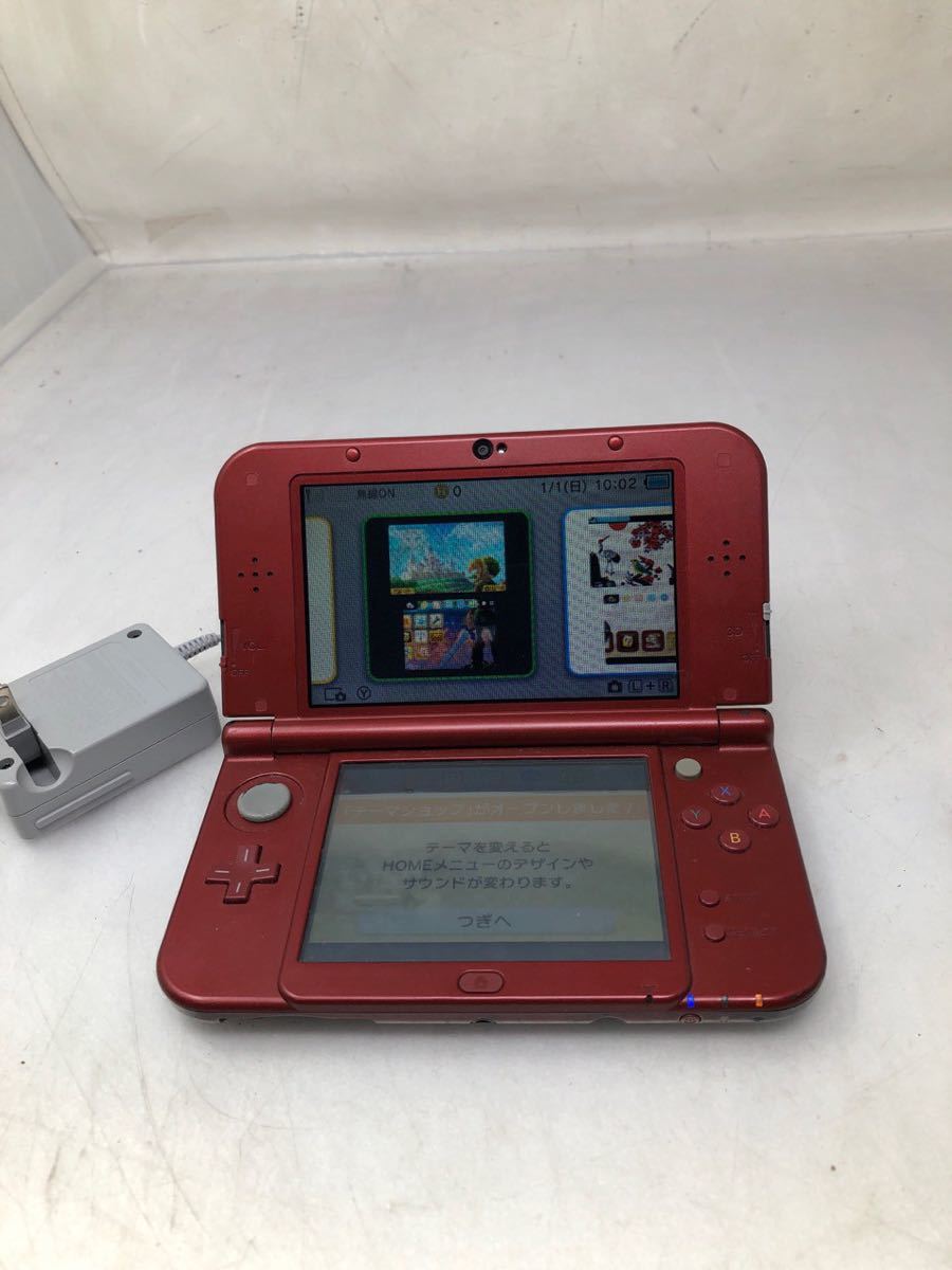 【やや傷や汚れあり】送料無料！任天堂 NEW Nintendo 3DS LL 3DSLL RED-001 ニンテンドー3DS LL アダプタ付きの落札情報詳細 - ヤフオク落札価格検索 オークフリー