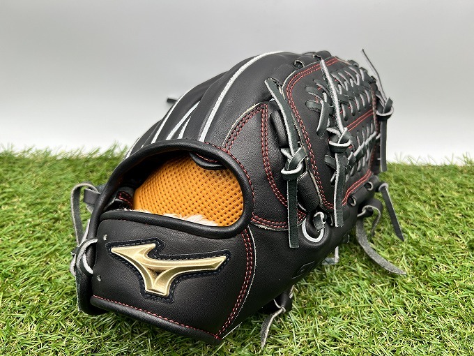 【目立った傷や汚れなし】G-1477 ミズノ mizuno グローバルエリート GlobalElite 軟式 1AJGR24500 オール ...