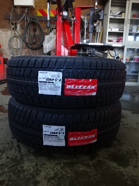【未使用】225/60R18 100Q ブリヂストン BLIZZAK DM-V3 新品スタッドレス2本の落札情報詳細 - ヤフオク落札価格検索 オークフリー
