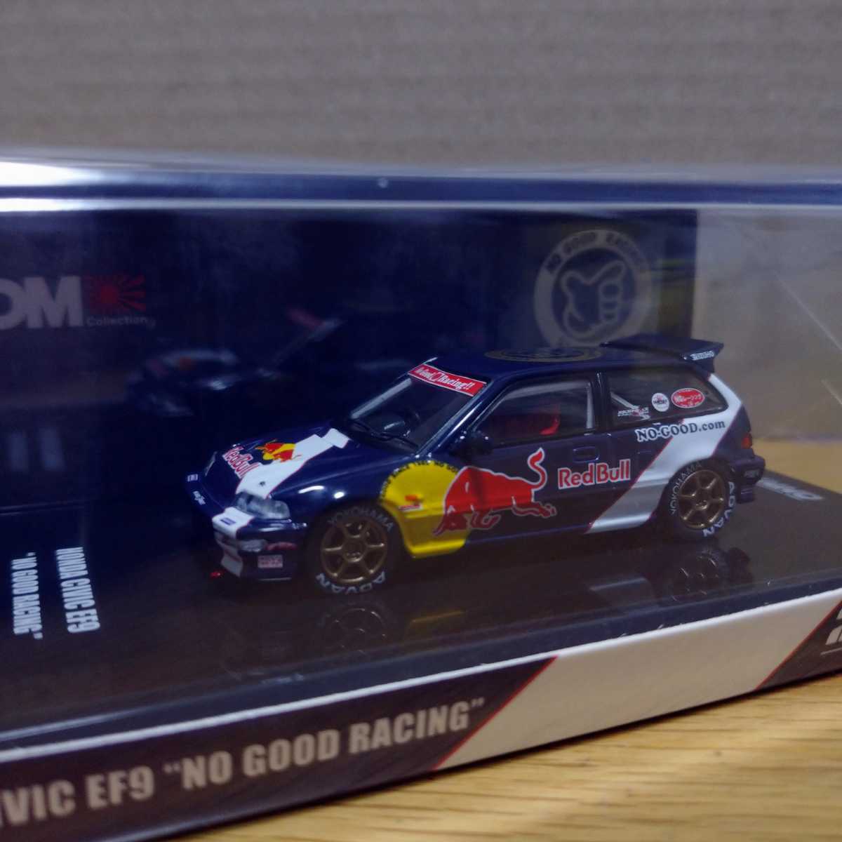 【未使用に近い】Red Bull CIVIC ef9 ef 1/64 INNO MODEL advan アドバン ホンダ シビック TYPE ...