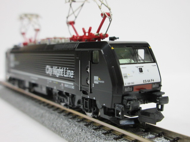 【目立った傷や汚れなし】N HOBBY TRAIN BR E189 092 ES 64 F4 City night Line MRCE ...