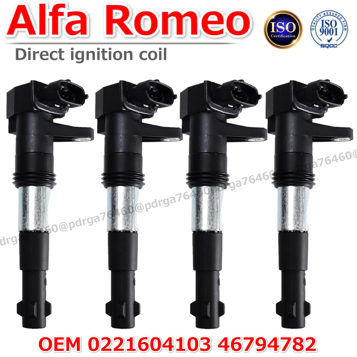 【未使用】Alfa Romeo アルファロメオ 156 159 GT GTV SPIDER 0221604103 ダイレクト イグニッション ...