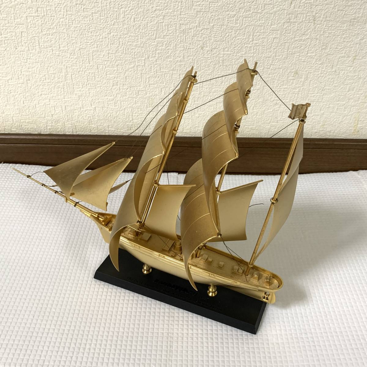 【傷や汚れあり】 KANRINMARU 1857 現状品 復元保存協会承認 置物 ミニチュア 咸臨丸 かんりんまる 軍艦 模型 金属製 K0624の落札情報詳細 - Yahoo!オークション ...