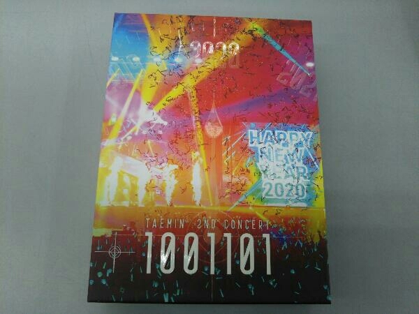 【やや傷や汚れあり】TAEMIN 2ND CONCERT T1001101 in JAPAN 2019-2020 COUNTDOWN LIVE 完全限定生産盤 FC限定盤 Blu-ray の ...