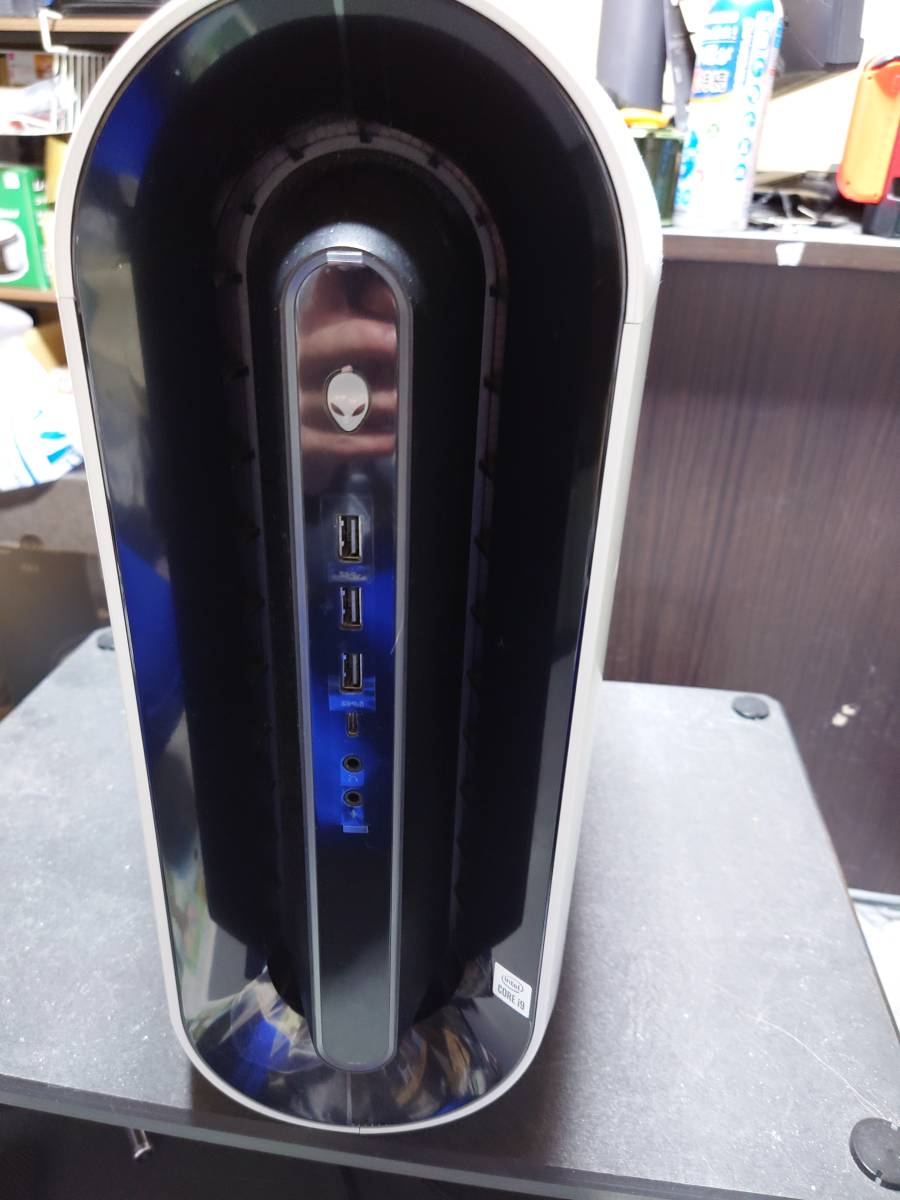 【やや傷や汚れあり】ALIENWARE Aurora R11 ゲーミングパソコン 第10世代intel i9−10900KF、メモリ32GB ...