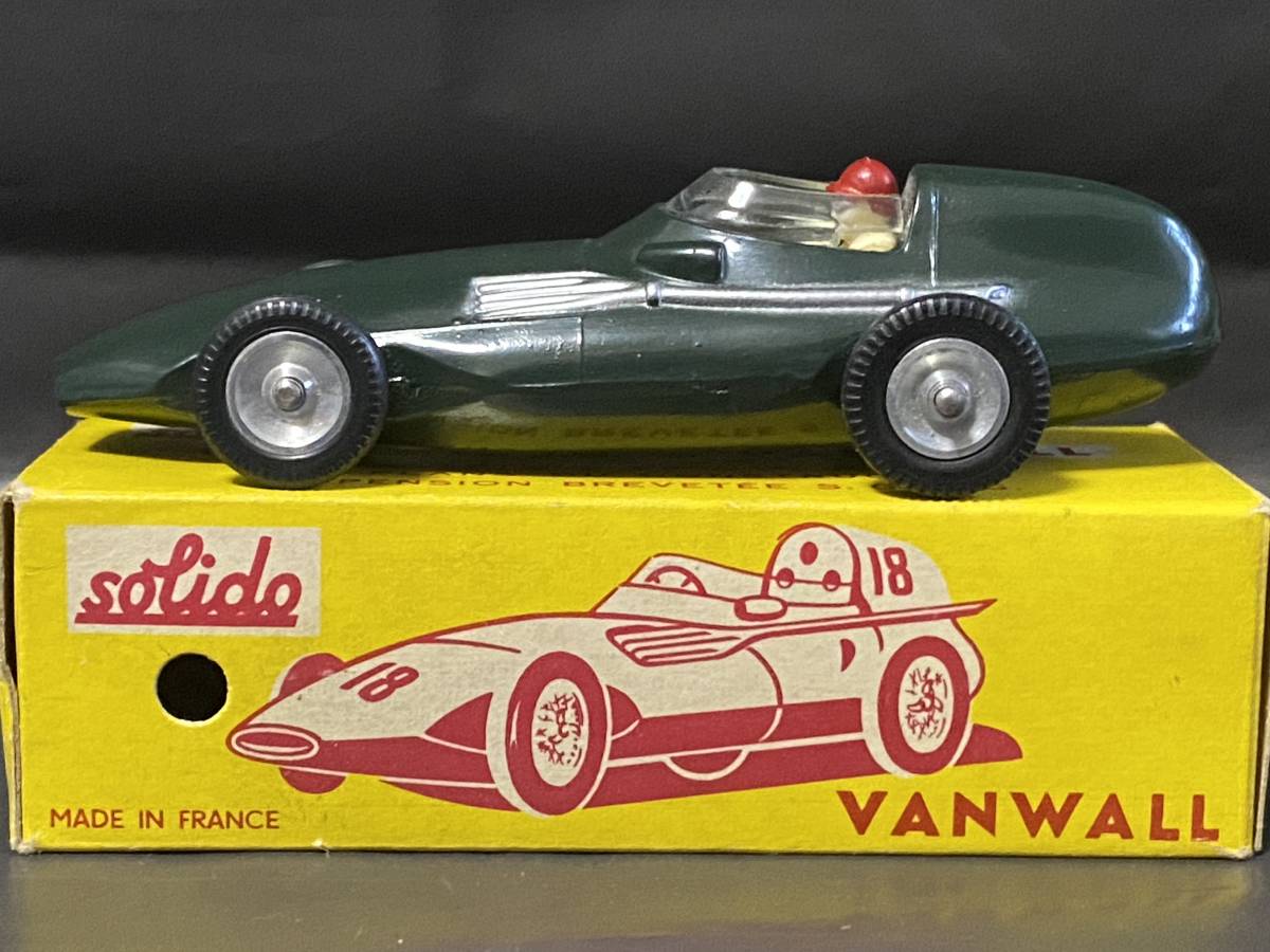 【目立った傷や汚れなし】【original】 solido #104 Vanwall VW5 F1 ソリド ヴァンウォール バンウォール ...