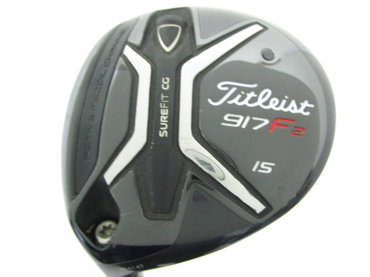 【傷や汚れあり】タイトリスト レフティ フェアウェイウッド 917 F2(2016) 15° / ATTAS PUNCH 6-S の落札情報詳細| ヤフオク落札価格情報 オークフリー
