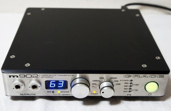 【中古】 GRACE DESIGN M902 （グレースデザイン） DAコンバーター/ヘッドホンアンプ M902 24bit ...