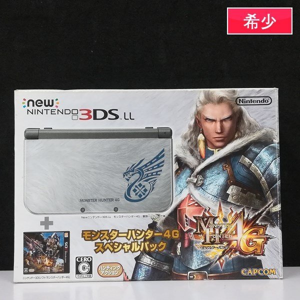 【傷や汚れあり】gY578a [箱説有] new ニンテンドー 3DS LL 本体 モンスターハンター4G スペシャルパック / MONSTER HUNTER 4G | ゲーム Xの落札情報 ...