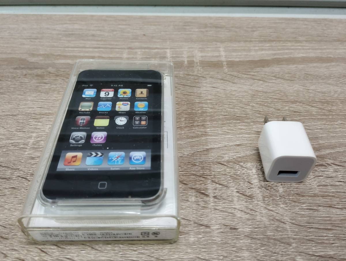 【やや傷や汚れあり】動作品 iPod touch 32GB A1318 USBケーブル ACアダプター付きの落札情報詳細 - ヤフオク落札価格検索 オークフリー