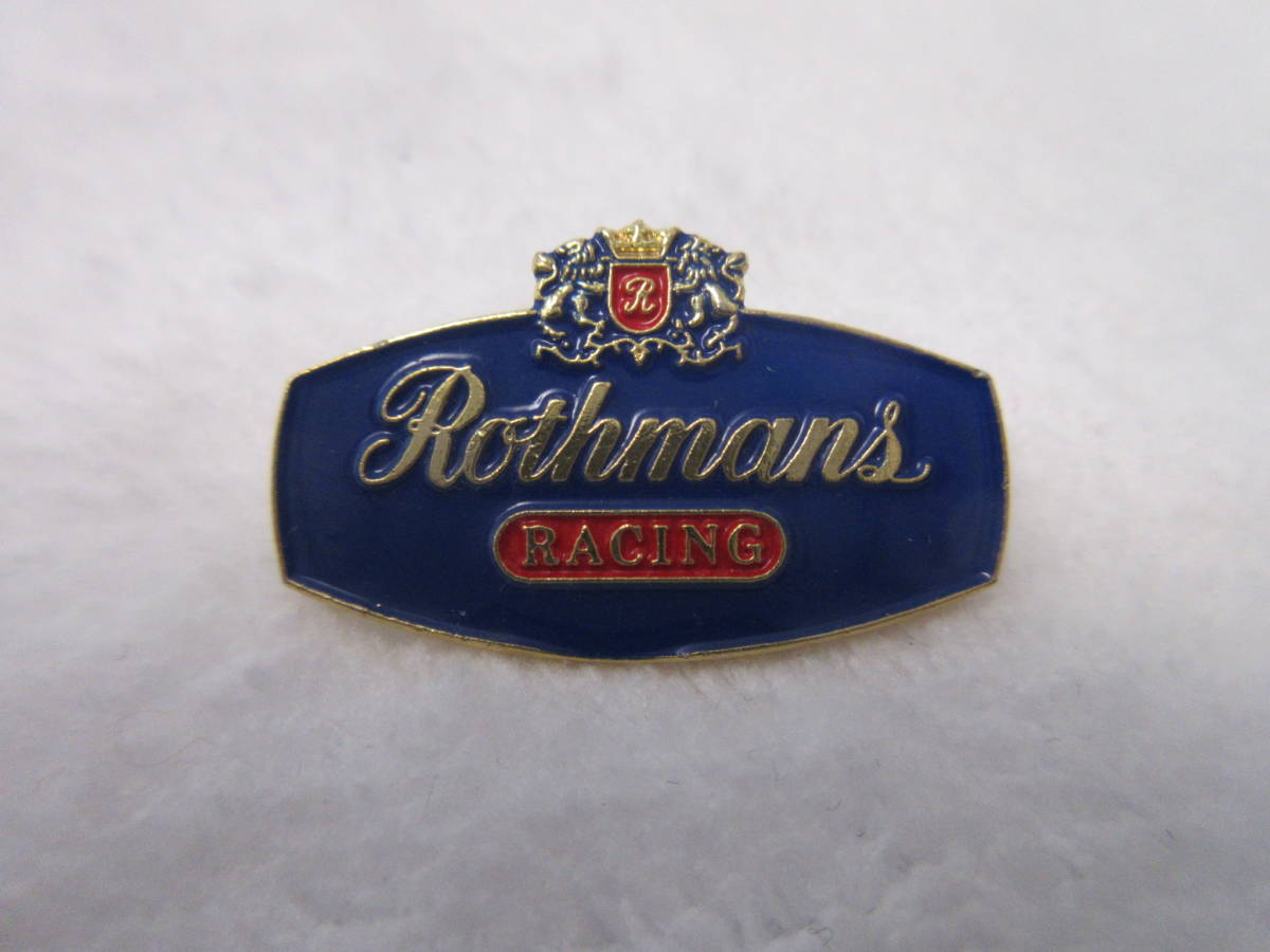 【目立った傷や汚れなし】ロスマンズ レーシング ピンバッジ ピンズ ピンバッチ ヴィンテージ レトロ Rothmans RACING F1の ...