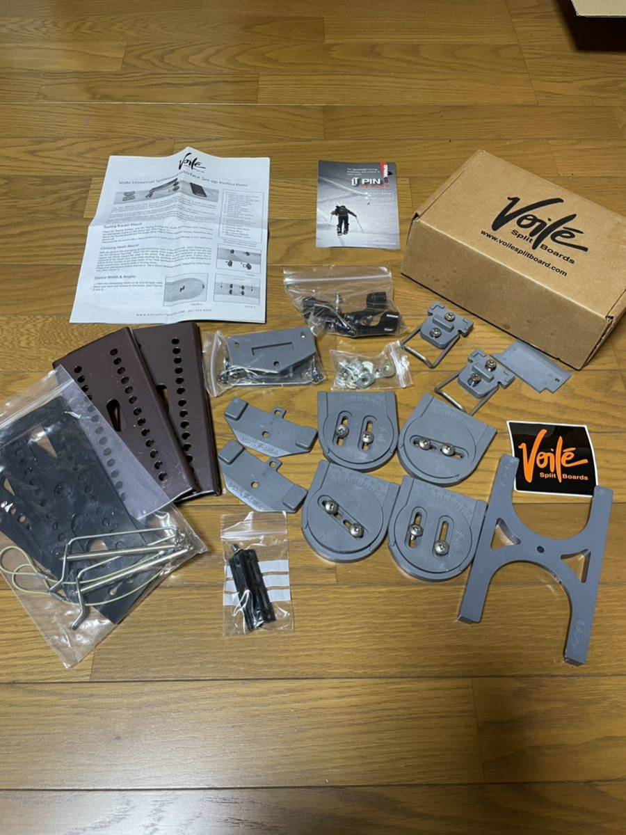 【やや傷や汚れあり】voile universal split kit ボレー ユニバーサル スプリットキット スノーボード スノボの落札情報詳細 - ヤフオク落札価格情報 オークフリー